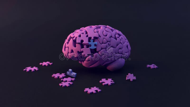 A Human Brain with Missing Puzzle Pieces Serves As a Concept for ...