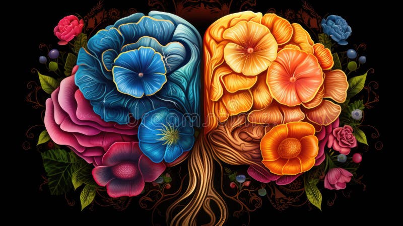 Brain Symbolism Stock Illustrations – 448 Brain Symbolism Stock ...