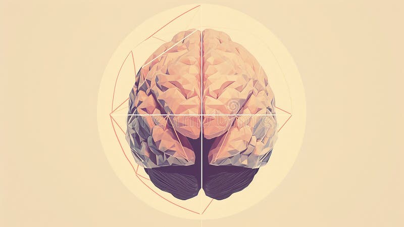 Human Brain on Neutral Background Stock Image - Image of neuroscience ...