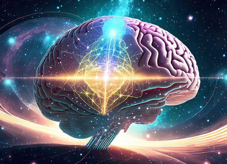 Human Brain Obtaining Energy through Space, Communication Via ...