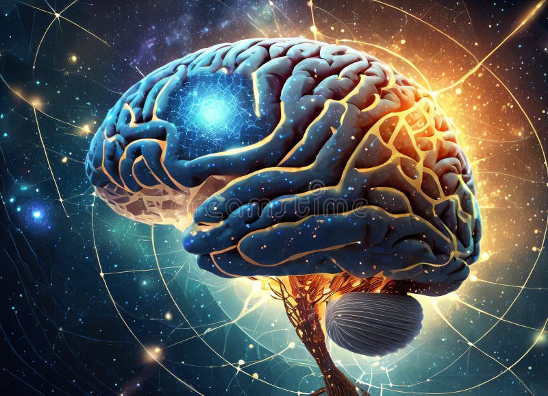 Human Brain Obtaining Energy through Space, Communication Via ...