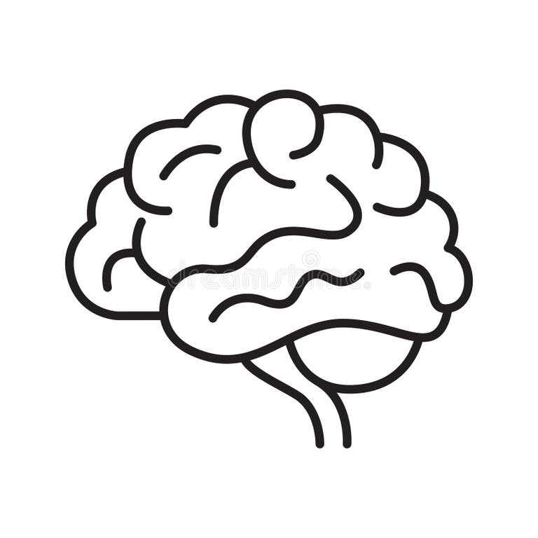 Brain Outline Stock Illustrations – 64,374 Brain Outline Stock ...