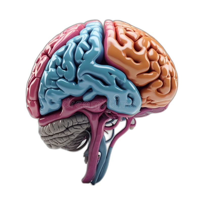 Human brain picture stock image. Illustration of human - 350697405