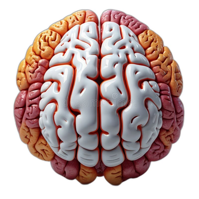 Human brain picture stock illustration. Illustration of icon - 350697431