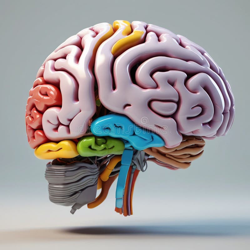 Human brain picture stock illustration. Illustration of icon - 351174343