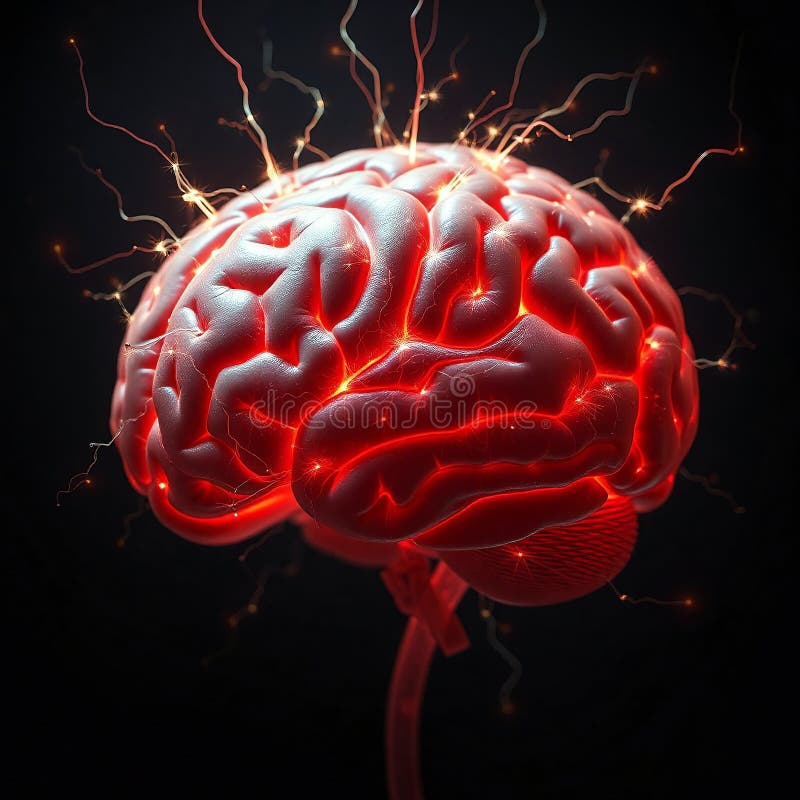 Human brain picture stock illustration. Illustration of undefined ...