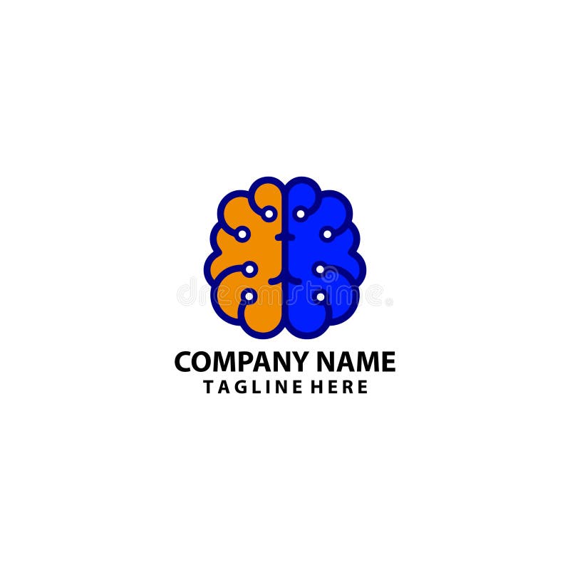 Brain Care Logo Template Design Vector For Your Website Stock Vector Illustration Of Agent