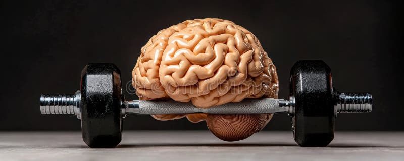 The Human Brain is a Powerhouse of Strength and Intelligence Stock ...