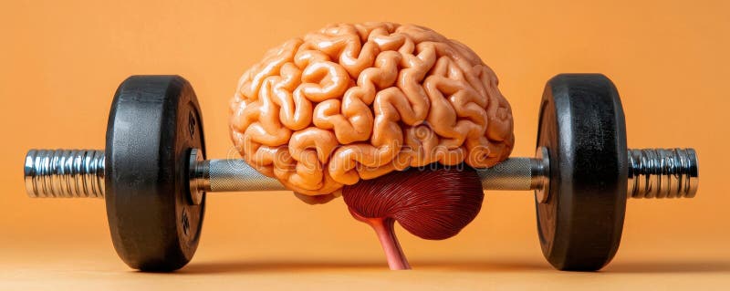 The Human Brain is a Powerhouse of Strength and Intelligence Stock ...