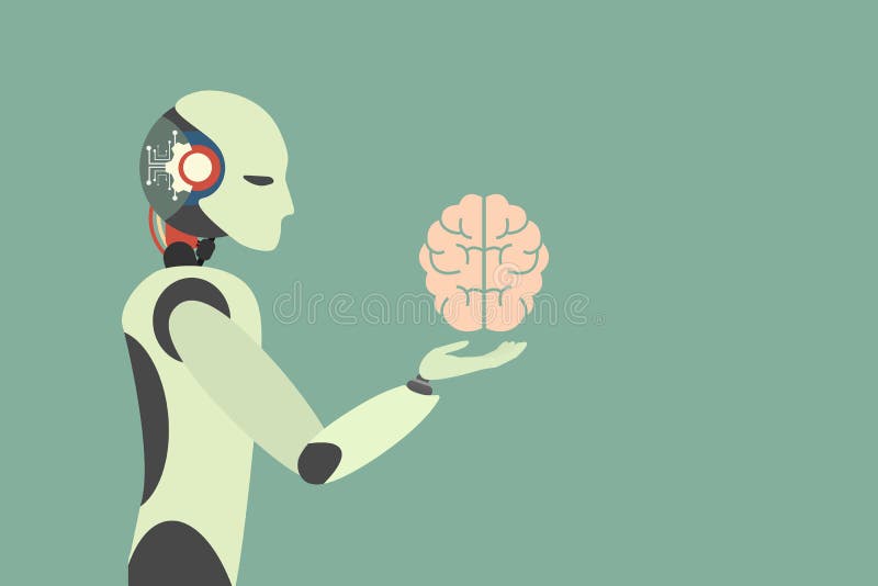 Human Brain. Robot Holding Human Brain. Robotic Automation Technology ... Human Brain. Robot Holding Human Brain. Robotic Automation Technology ...