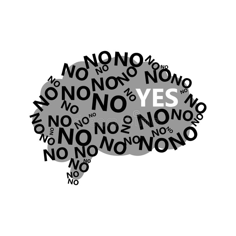 No Brain Sign Stock Illustrations – 693 No Brain Sign Stock ...