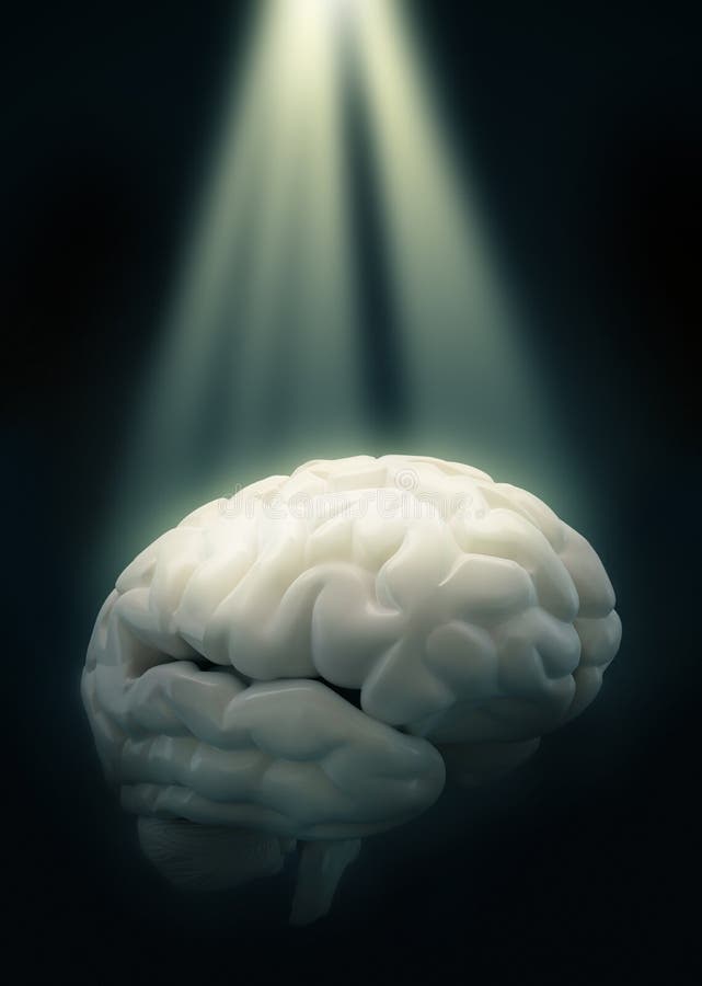 Human Brain Spot Light Stock Illustrations – 114 Human Brain Spot Light ...
