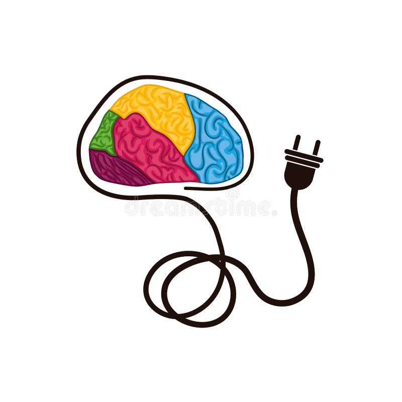 Brain Wire Pink Stock Illustrations – 52 Brain Wire Pink Stock ...