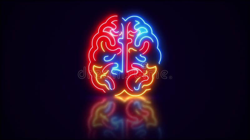 Brain Thinking Animation Brain Head Spinning Gear Thinking Green Screen ...