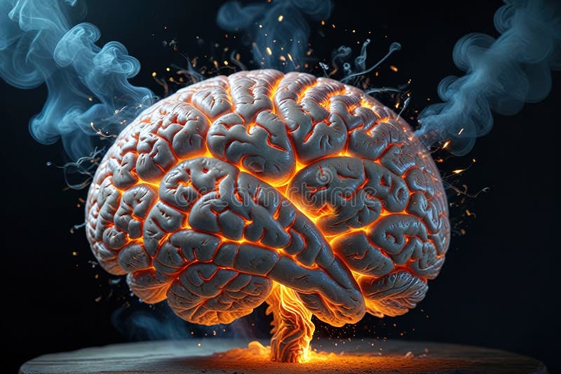 Human Brain Thinking and Problem Solving, Overloaded and Overworked ...