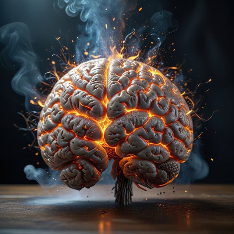 Human Brain Thinking and Problem Solving, Overloaded and Overworked ...