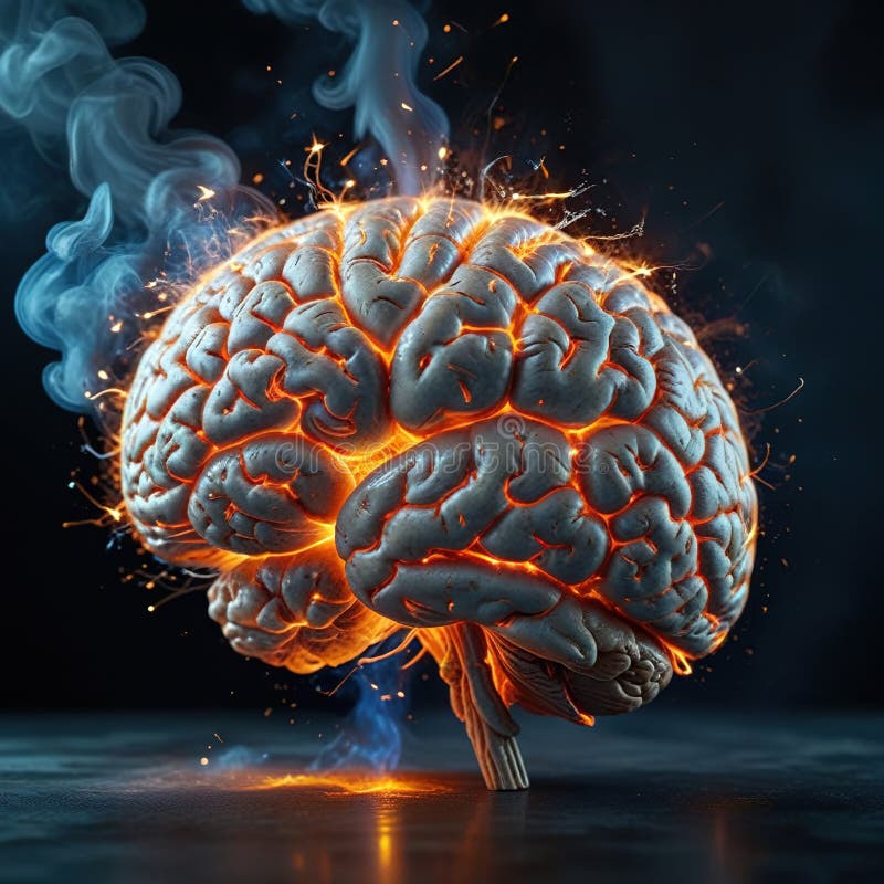 Human Brain Thinking and Problem Solving, Overloaded and Overworked ...