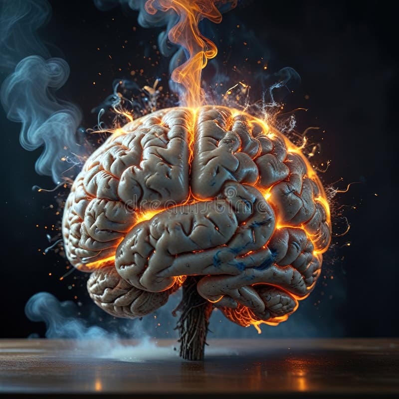 Human Brain Thinking and Problem Solving, Overloaded and Overworked ...