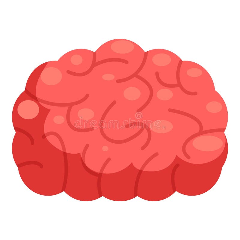 Human Brain Working Thinking Generating Ideas Education Smart Stock ...