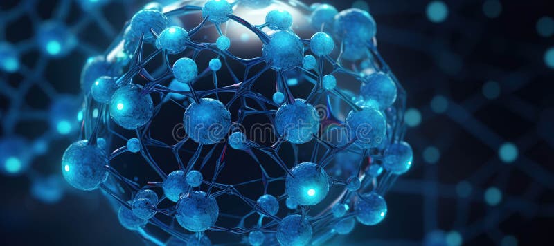 Human Cell DNA Tissue Background, Virus, Bacteria, Science Stock ...