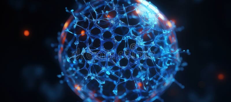 Human Cell DNA Tissue Background, Virus, Bacteria, Science Stock ...