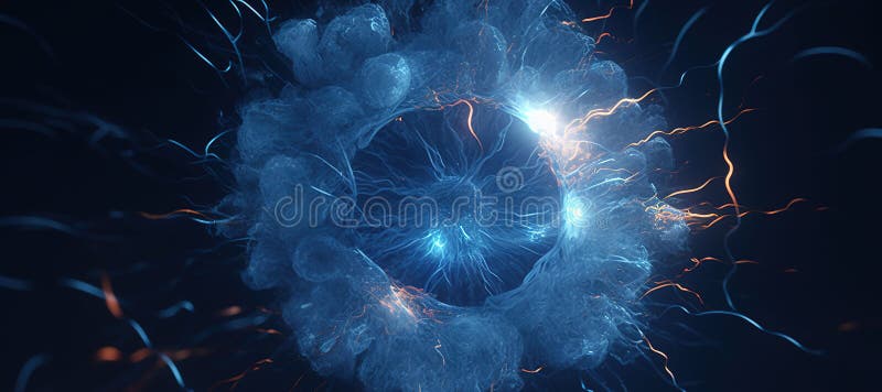 Human Cell DNA Tissue Background, Virus, Bacteria, Science Stock ...