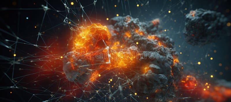 Human Cell DNA Tissue Background, Virus, Bacteria, Science Stock ...