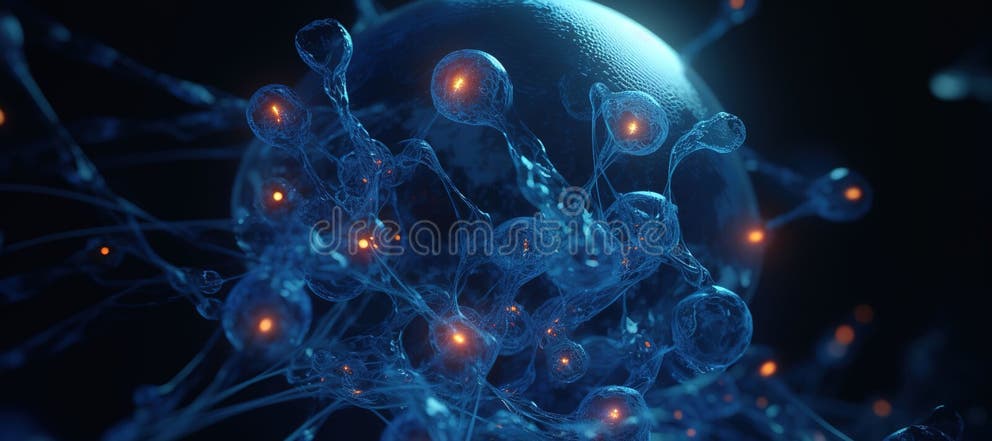 Human Cell DNA Tissue Background, Virus, Bacteria, Science Stock ...