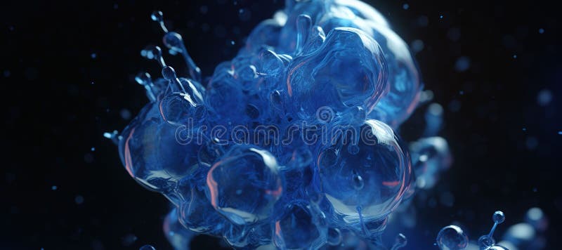 Human Cell DNA Tissue Background, Virus, Bacteria, Science Stock ...