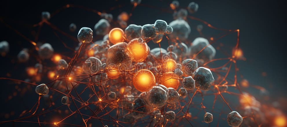 Human Cell DNA Tissue Background, Virus, Bacteria, Science Stock ...