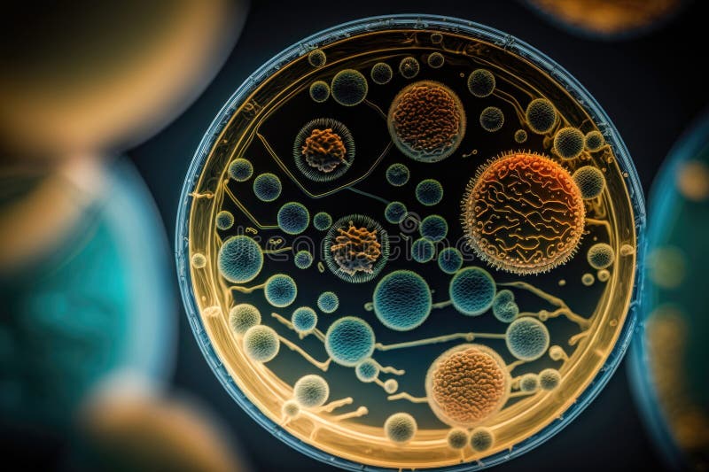 Human Cell or Embryonic Stem Cell. AI Generation Stock Illustration ...