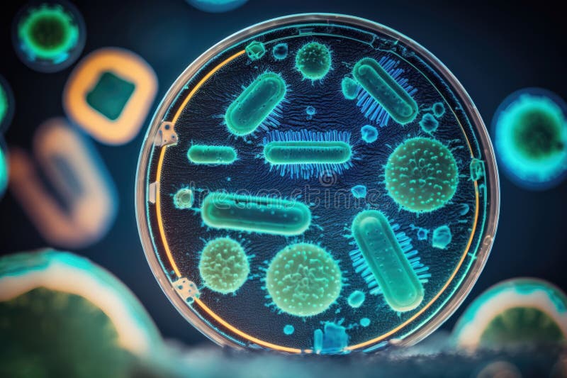 Human Cell or Embryonic Stem Cell. AI Generation Stock Illustration ...