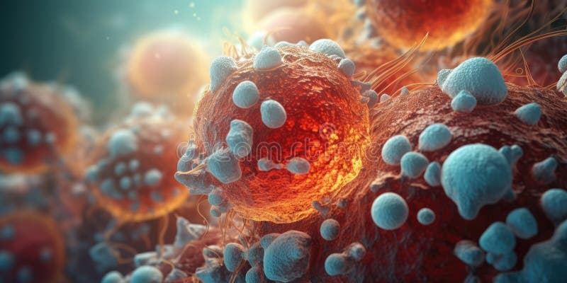 Cell Division or Cell Connection, the Microbiological Process of ...