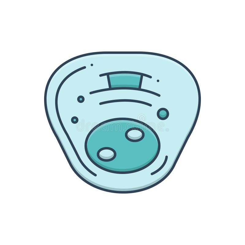 Color Illustration Icon for Human Cell, Biology and Cancer Stock ...