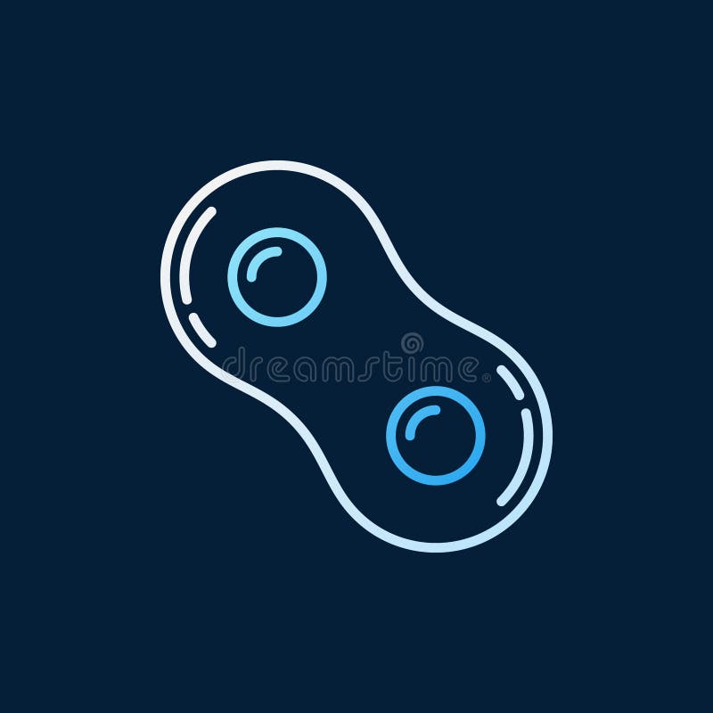 Human Cell Molecule Vector Colored Linear Icon or Logo Stock Vector ...