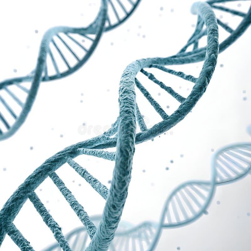 Human Cells Dna Isolated On White Background Stock Illustration Illustration Of Research
