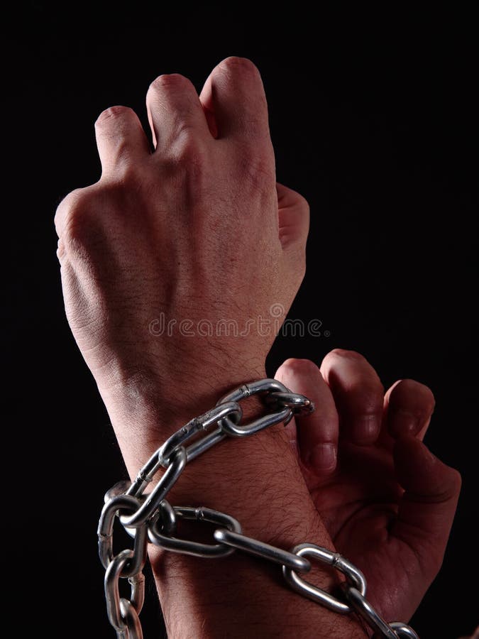 Human and chains stock image. Image of iron, join, layout - 37700791