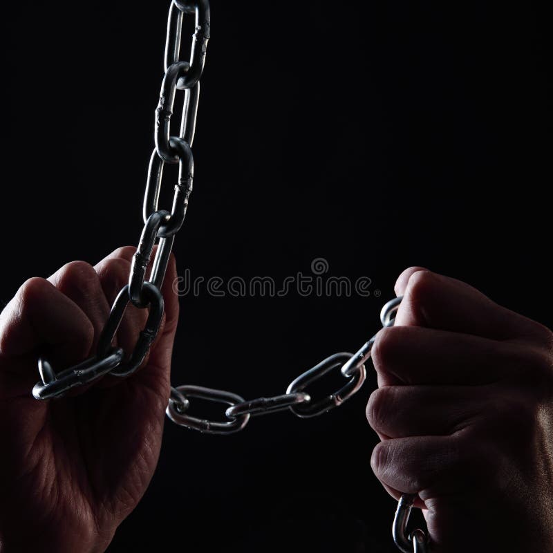 Human and chains stock photo. Image of frame, power, concept - 41737346