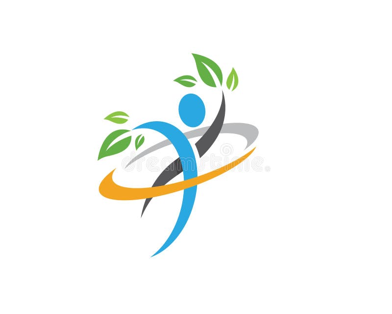 Human character logo stock vector. Illustration of human - 105531029