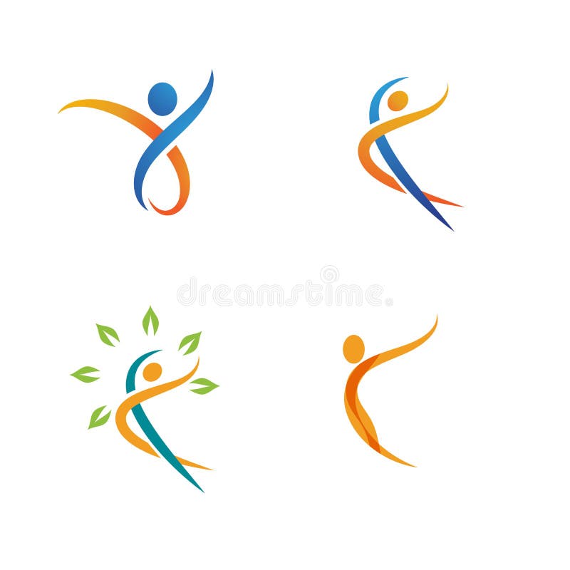 Human character logo sign stock vector. Illustration of logo - 189753795