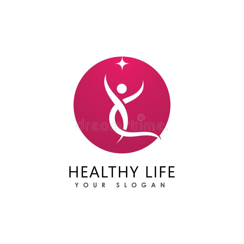 Human Character Logo Sign Illustration Vector Design. Stock Vector ...