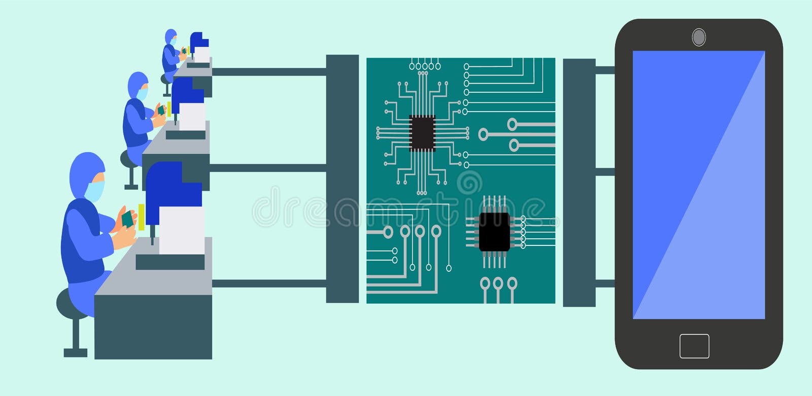 Semiconductor Worker Stock Illustrations – 168 Semiconductor Worker ...