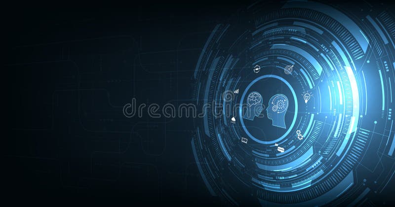 Human Chat with AI stock vector. Illustration of communication - 271283749