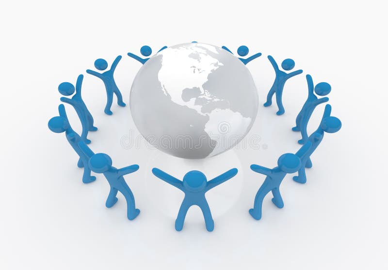 Human circle stock illustration. Illustration of abstract - 26720953