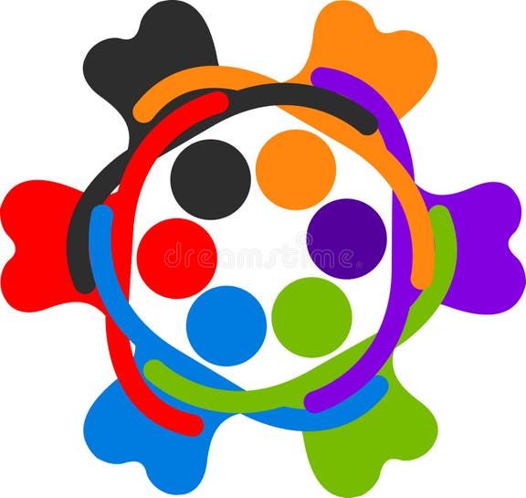 Human circle logo stock vector. Illustration of children - 20409940