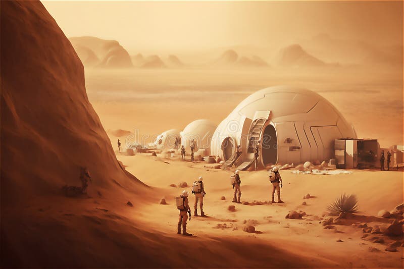 Human Colony on Mars Futuristic Space Colony for Long-term Habitation ... Human Colony on Mars Futuristic Space Colony for Long-term Habitation ...
