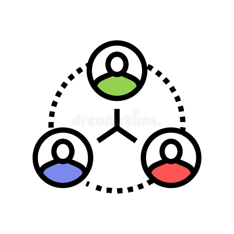 Human Communication Color Icon Vector Illustration Stock Illustration ...