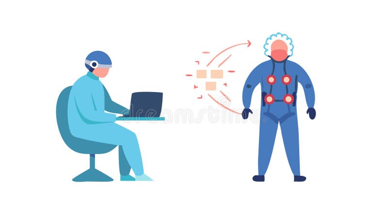 Human-Computer Interaction Data Analysis, Vector Design Generative AI Stock Vector ...