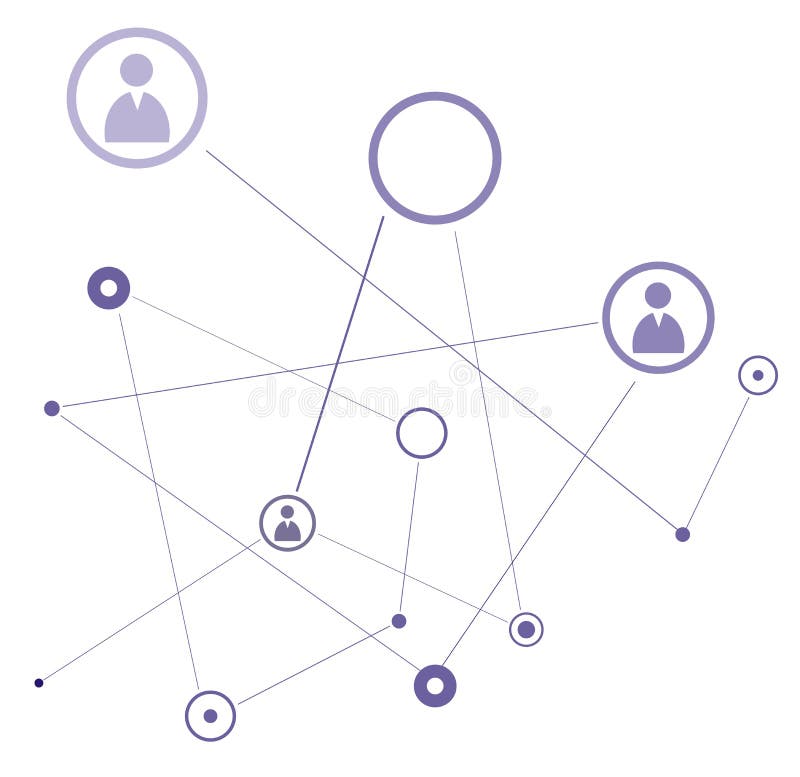 Human connection stock vector. Illustration of crowd - 34865208