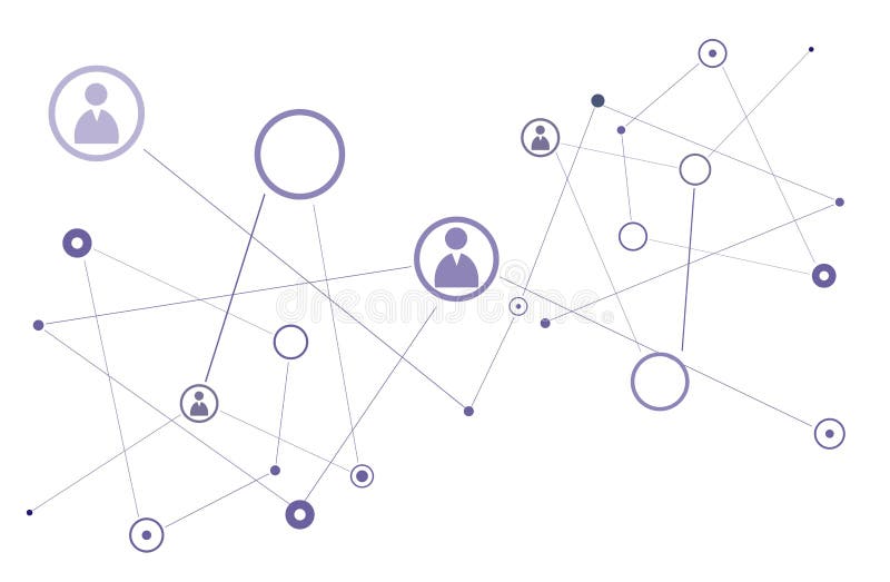 Human connection stock vector. Illustration of business - 34865239